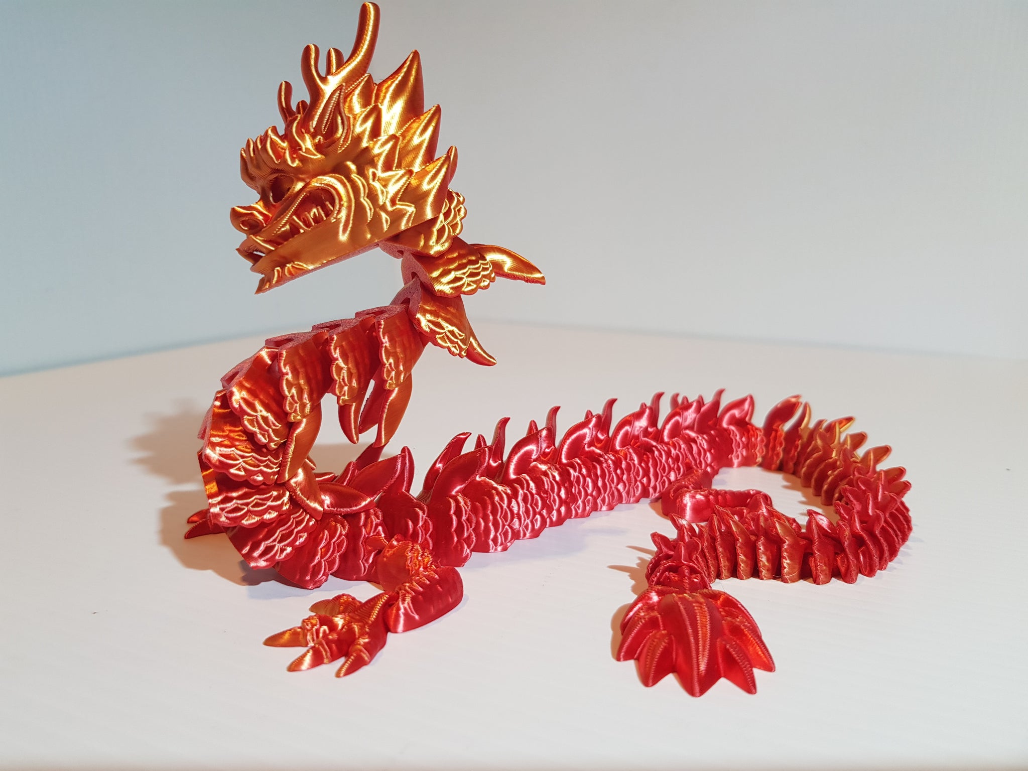 Articulated Imperial dragon – MS3D Printing Services