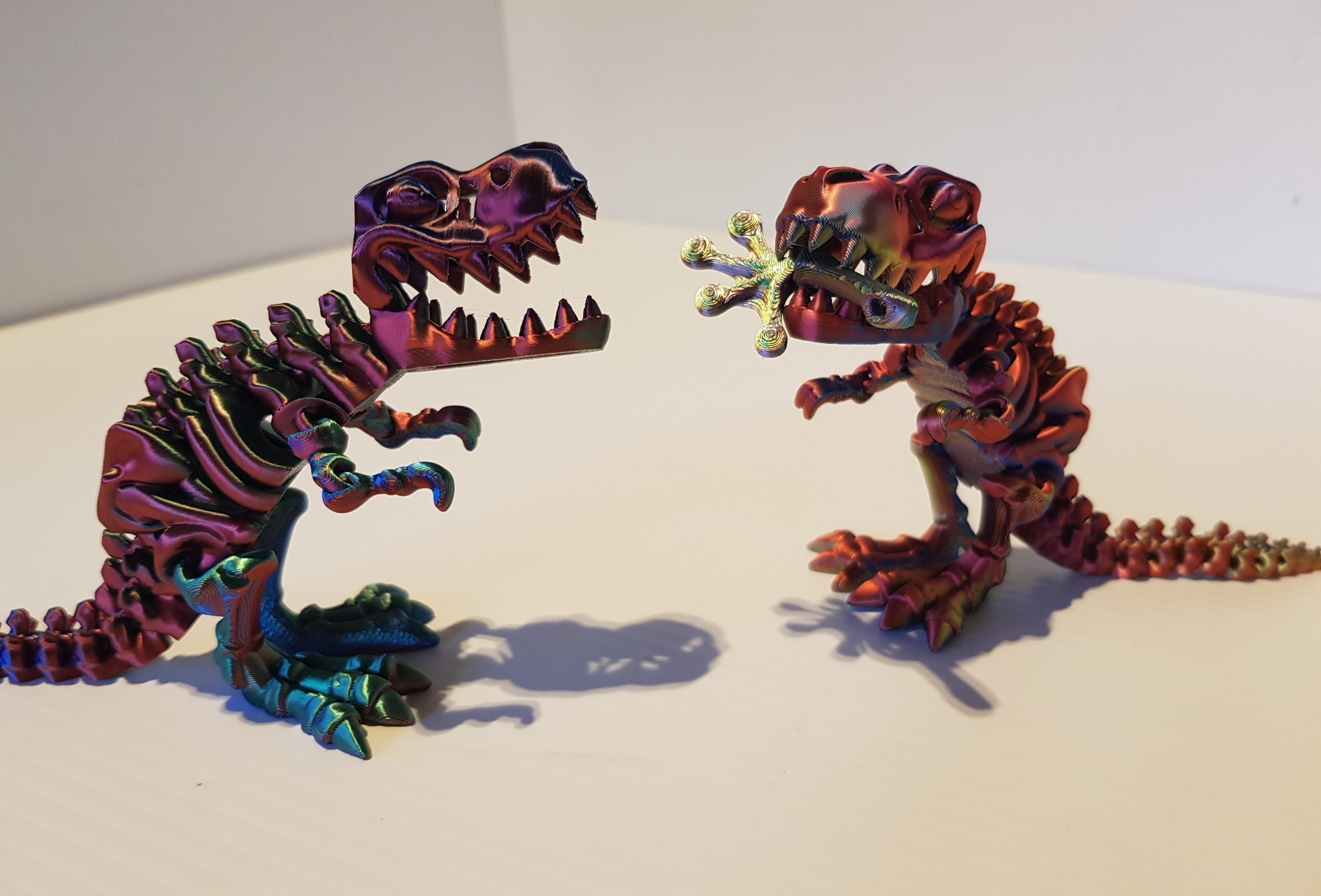 3D printed dragons – MS3D 3D printing services